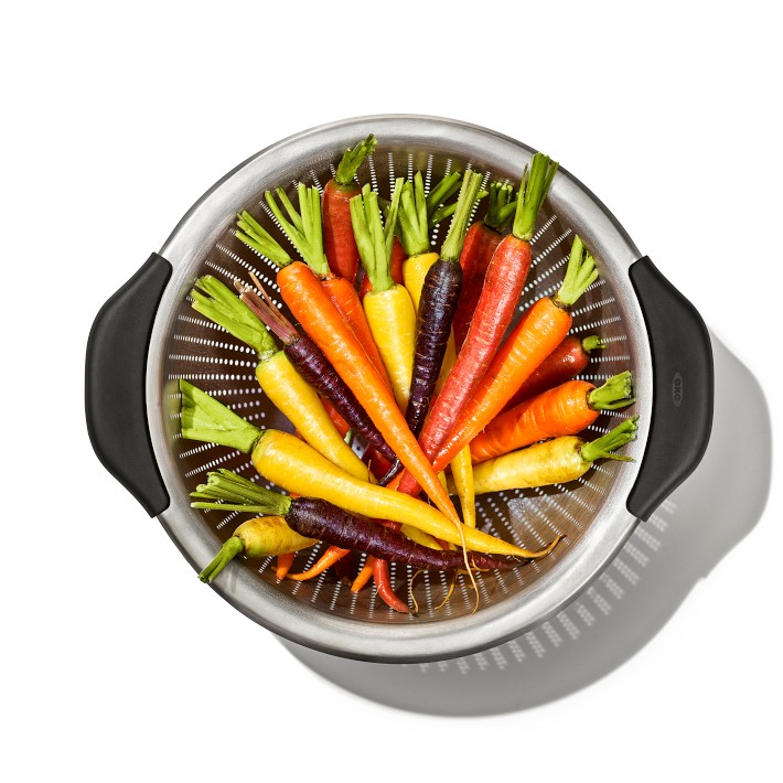 OXO Stainless-Steel Colander | Williams Sonoma