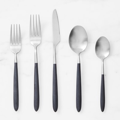 Fortessa Velo Two-Toned Flatware Sets | Williams Sonoma
