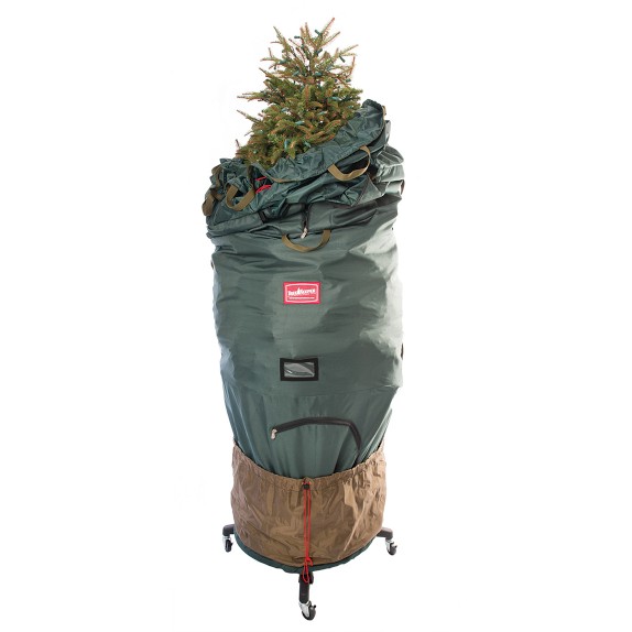 TreeKeeper Christmas Tree Storage Bag with Rolling Tree Stand ...
