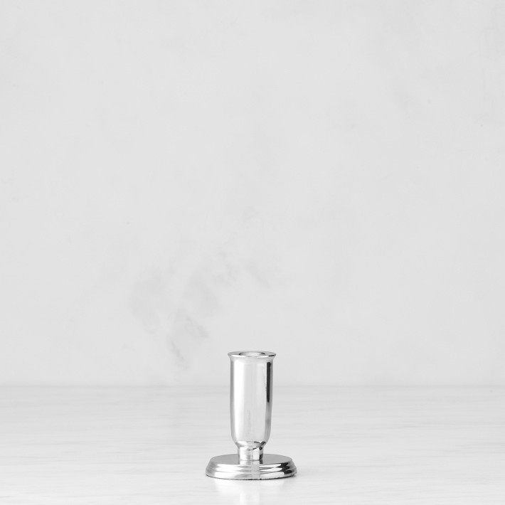Heirloom Silver Taper Holder | Williams Sonoma