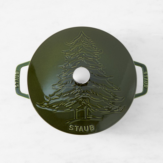 Staub Enameled Cast Iron Pine Tree Braiser, 2 1/2-Qt. | Williams Sonoma