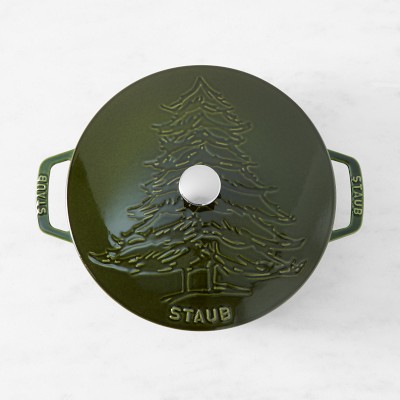Staub Enameled Cast Iron Pine Tree Braiser, 2 1/2-Qt. | Williams Sonoma