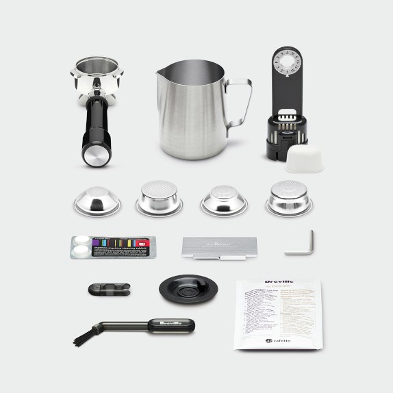 Breville Barista Express Impress Espresso Machine in Brushed Stainless ...