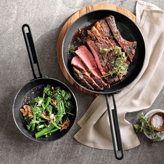 GreenPan™ Stanley Tucci™ Stainless-Steel Ceramic Nonstick Fry Pan Set ...