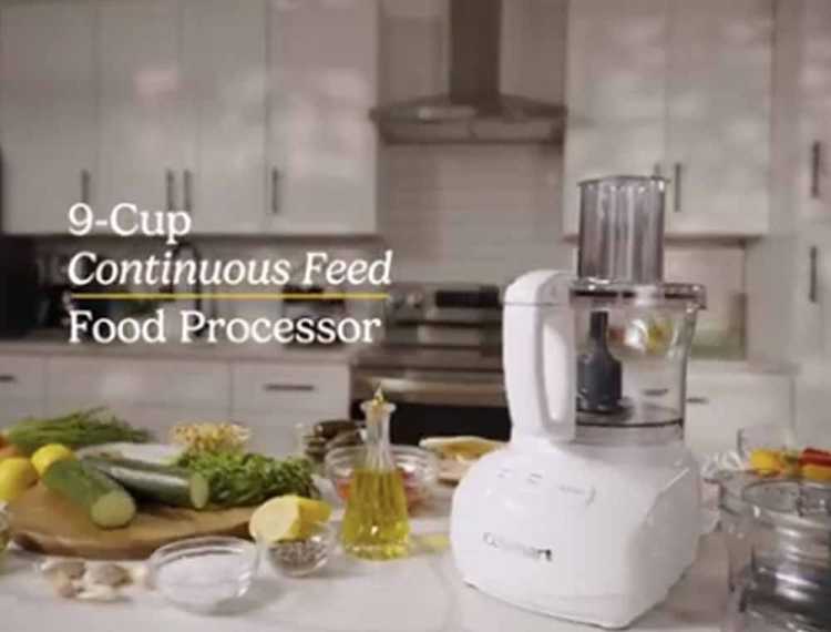 Cuisinart 9-Cup Food Processor with Continuous Feed | Williams Sonoma
