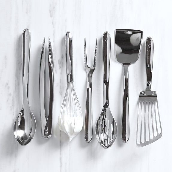 All-Clad Precision Stainless-Steel Slotted Spoon | Williams Sonoma