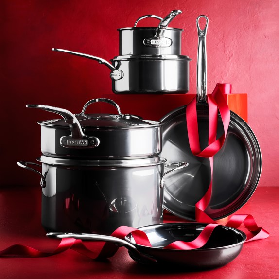 Hestan NanoBond™ Stainless-Steel 10-Piece Cookware Set | Williams Sonoma