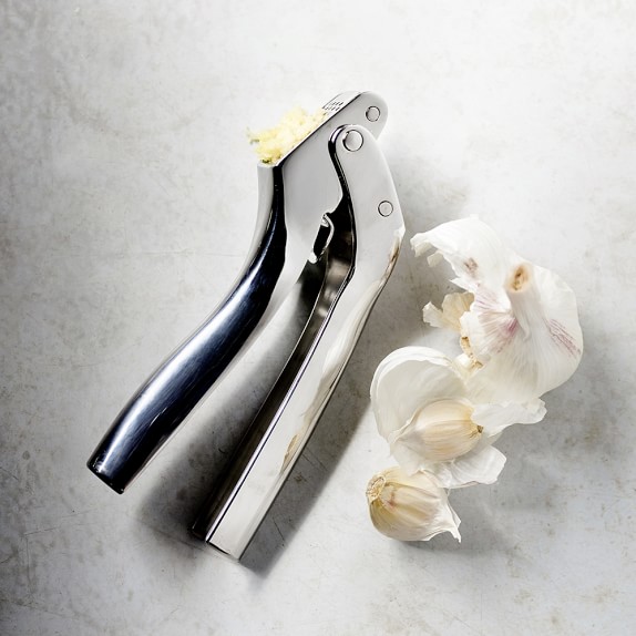 Williams Sonoma Stainless-Steel Garlic Press | Garlic Tools | Williams ...