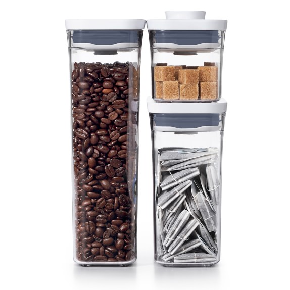 OXO POP Storage Container Slim 3-Piece Set | Williams Sonoma