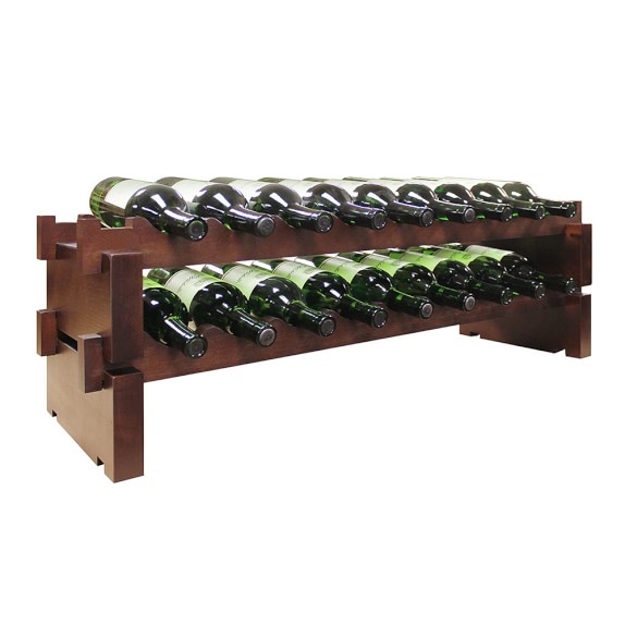 Walnut Wine Rack | Wine Storage | Williams Sonoma