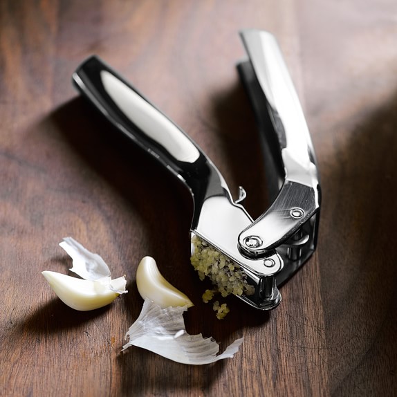 Williams Sonoma Stainless-Steel Garlic Press | Garlic Tools | Williams ...