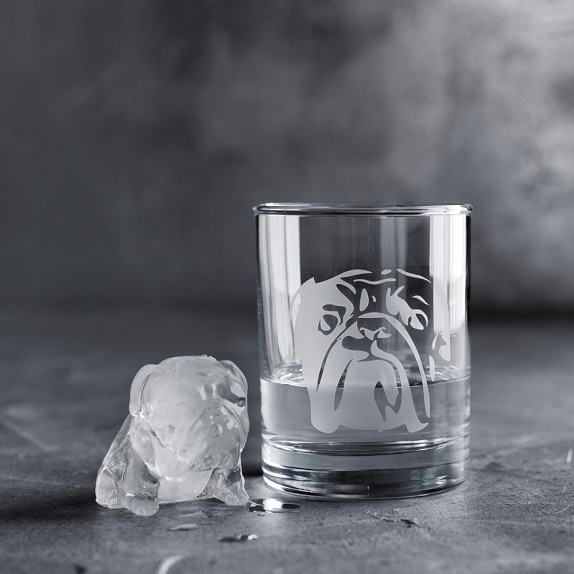 Novelty Bulldog Ice Mold - Set of 2 | Williams Sonoma