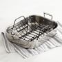 All-Clad Stainless-Steel Roasting Pan with Rack | Williams Sonoma