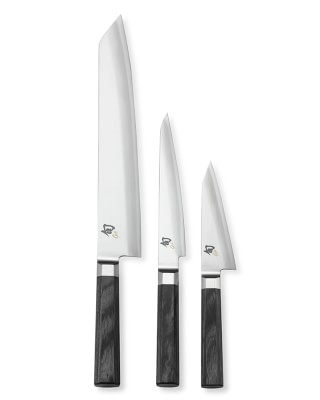 Shun Blue 3-Piece Knife Set | Williams Sonoma