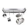 Enclume Flush-Mounted Rectangular Ceiling Pot Rack | Williams Sonoma