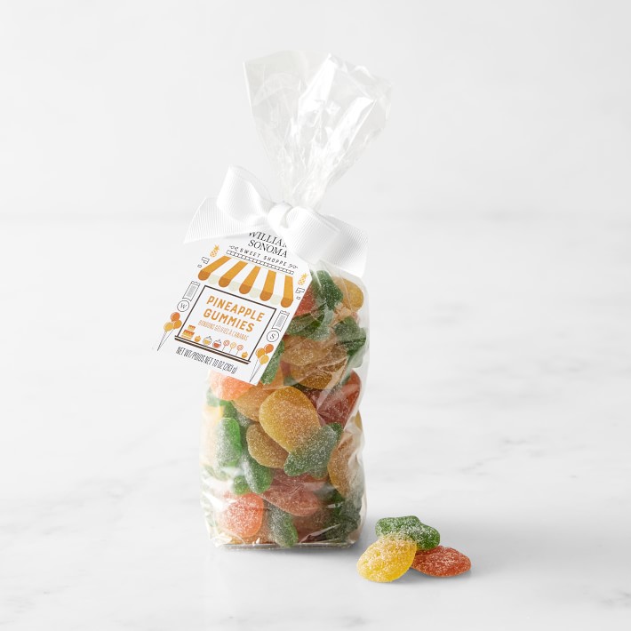 Williams Sonoma Sanded Pineapple Gummies | Gourmet Candy | Williams Sonoma
