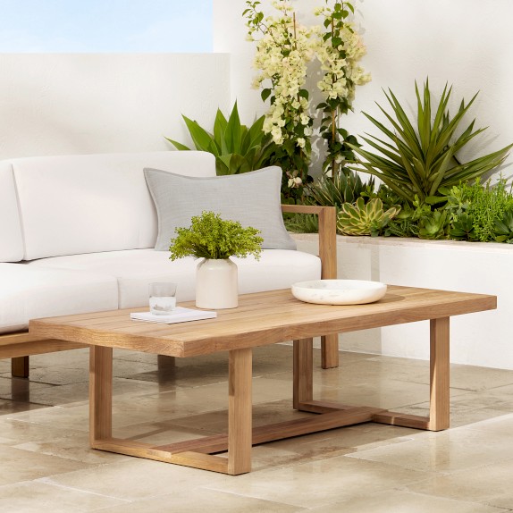 Ojai Outdoor Rectangular Coffee Table | Patio Furniture | Williams Sonoma