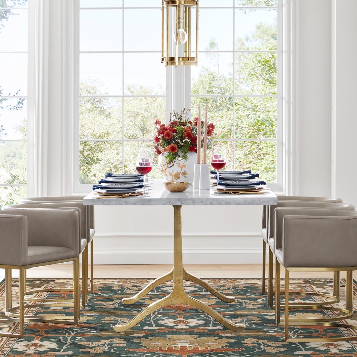Wishbone Rectangular Dining Table 80" | Williams Sonoma
