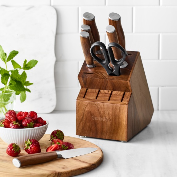 GreenPan™ Premiere Knife Block, Set of 12 | Williams Sonoma