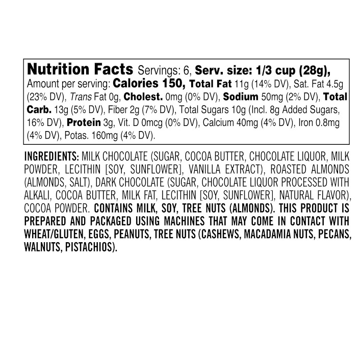 Williams Sonoma Signature Tin, Cocoa Dusted Almonds | Williams Sonoma