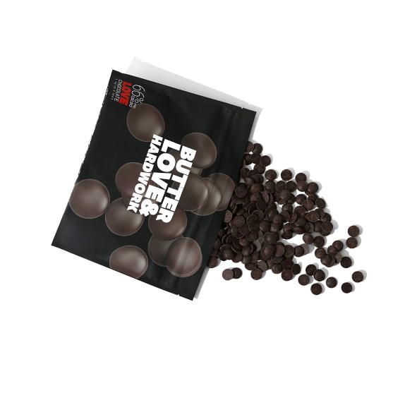 Butter Love & Hardwork Chocolate Baking Wafers | Williams Sonoma