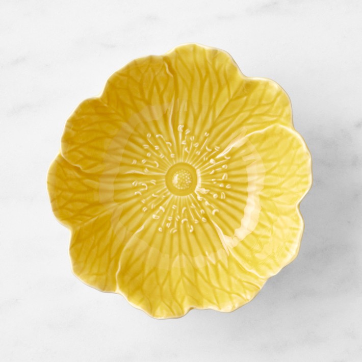 Bordallo Pinheiro Flora Cereal Bowls, Set of 4 | Williams Sonoma