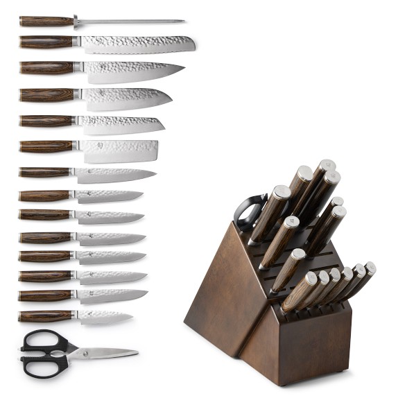 Shun Premier Knives, Set of 16 | Williams Sonoma