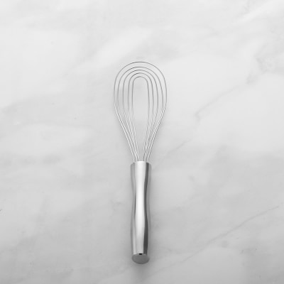 Williams Sonoma Signature Stainless Steel Flat Whisk | Williams Sonoma