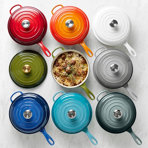 Le Creuset Enameled Cast Iron Cassadou Sauté Pan, 3 3/4-Qt. | Williams ...