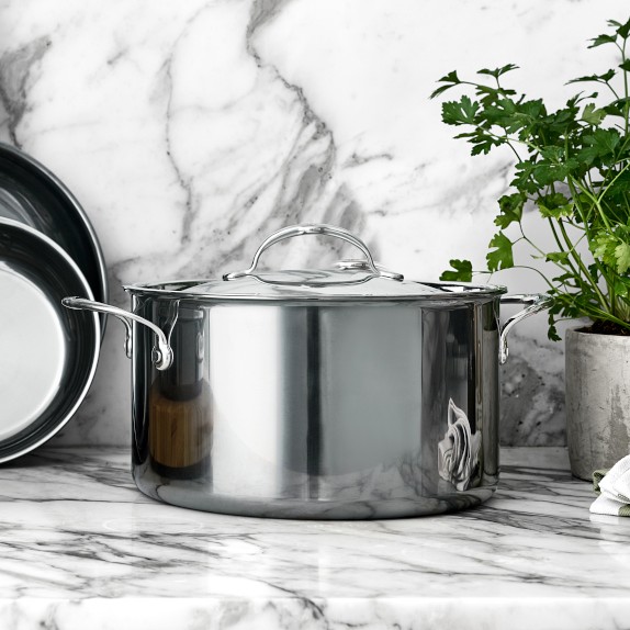 Hestan NanoBond™ Stainless-Steel 10-Piece Cookware Set | Williams Sonoma