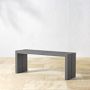 Larnaca Outdoor Metal Dining Bench | Williams Sonoma