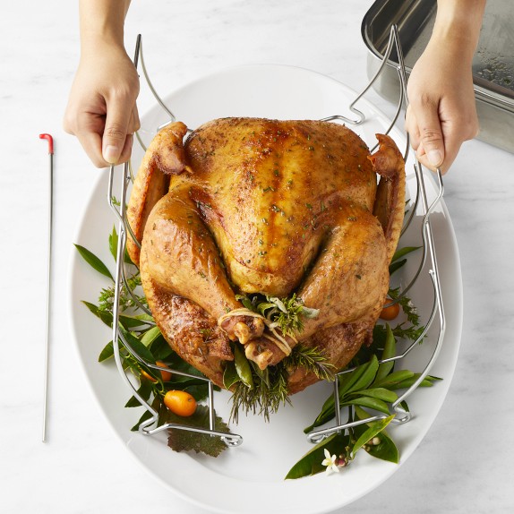 Williams Sonoma Roasting Rack, Stainless-Steel | Williams Sonoma