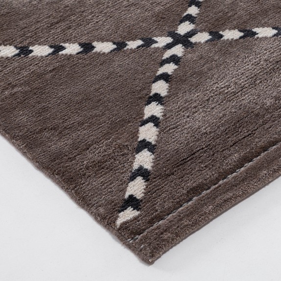 Moroccan Diamond Hand Knotted Rug | Williams Sonoma