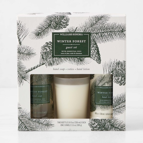 Williams Sonoma Winter Forest Guest Essentials Gift Set | Williams Sonoma
