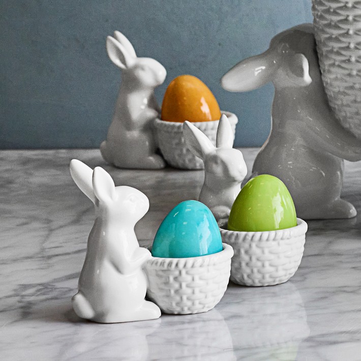 Sculptural Bunny Mini Candy Bowl | Easter Decor | Williams Sonoma