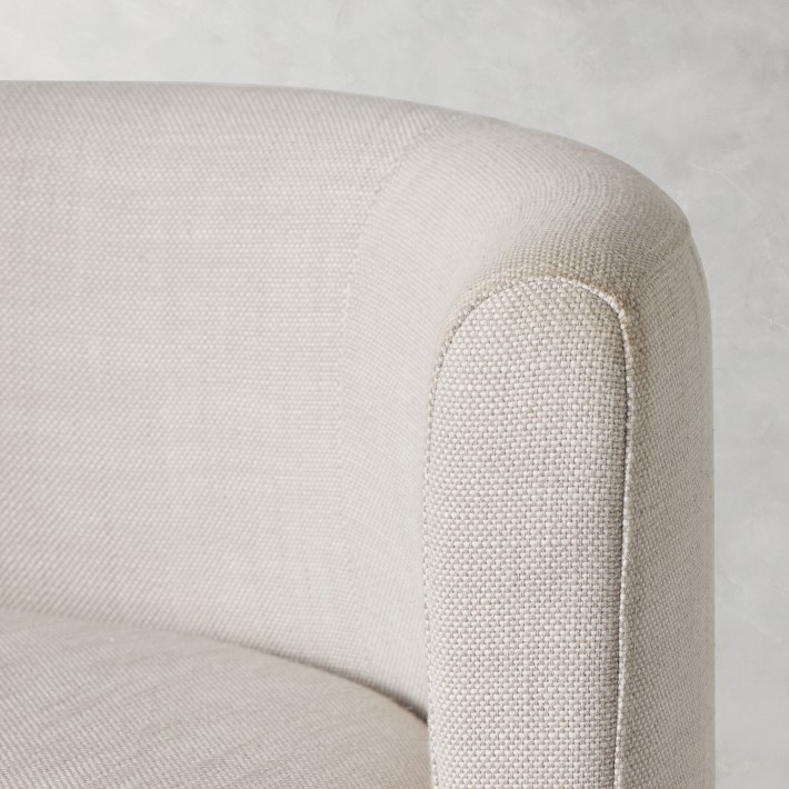 Verona Upholstered Swivel Counter Bar Stool | Williams Sonoma