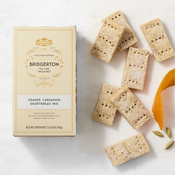 Bridgerton Orange Cardamom Shortbread Mix | Williams Sonoma