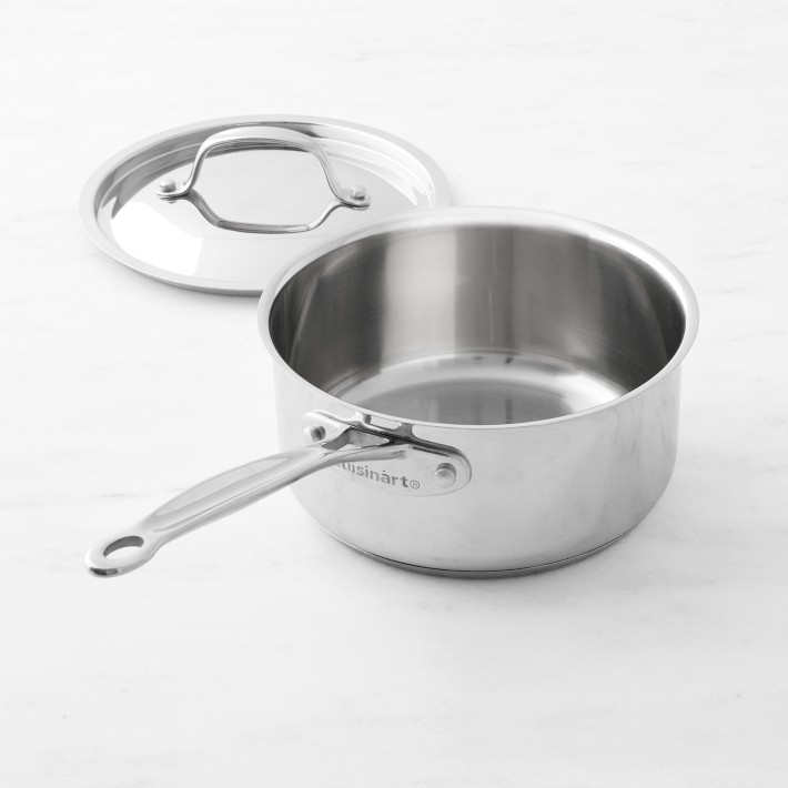 Cuisinart Chef's Classic Stainless-Steel Saucepan | Williams Sonoma