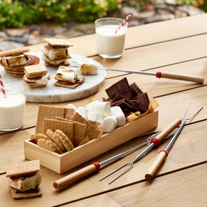 Williams Sonoma S'mores Prep Station Set | Williams Sonoma