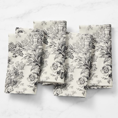 Toile Napkins, Set of 4 | Williams Sonoma