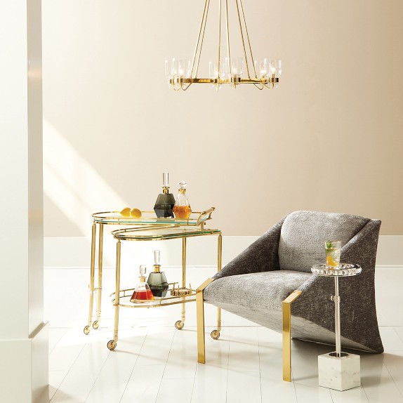Bella Folding Bar Cart | Williams Sonoma