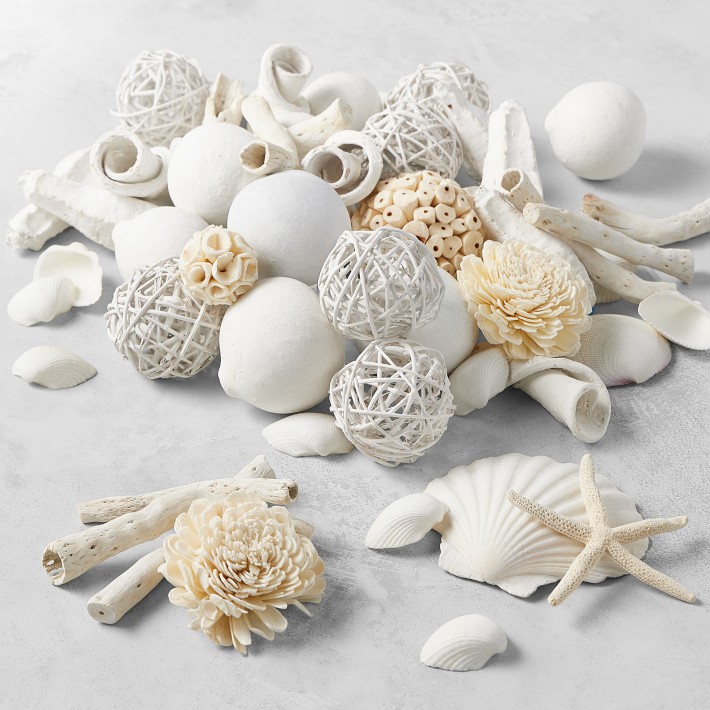 Bleached Fleur de Sel Vase Filler | Williams Sonoma