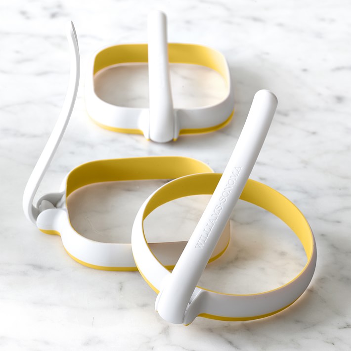 Williams Sonoma Square Egg Fry Rings - Set of 4 | Egg Tools | Williams ...