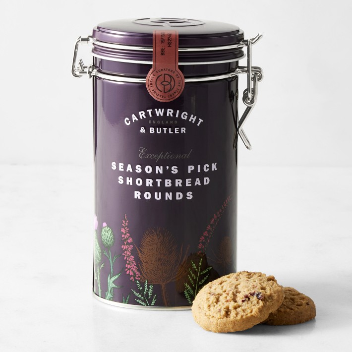Cartwright & Butler Spiced Orange-Cranberry Shortbread Tin | Williams ...