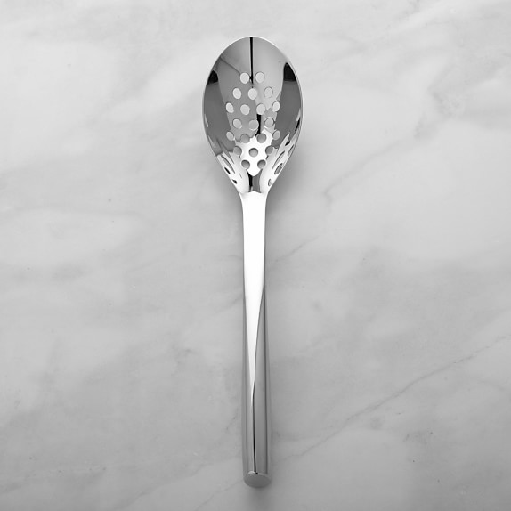 Williams Sonoma Signature Stainless Steel Deep Slotted Spoon | Williams ...