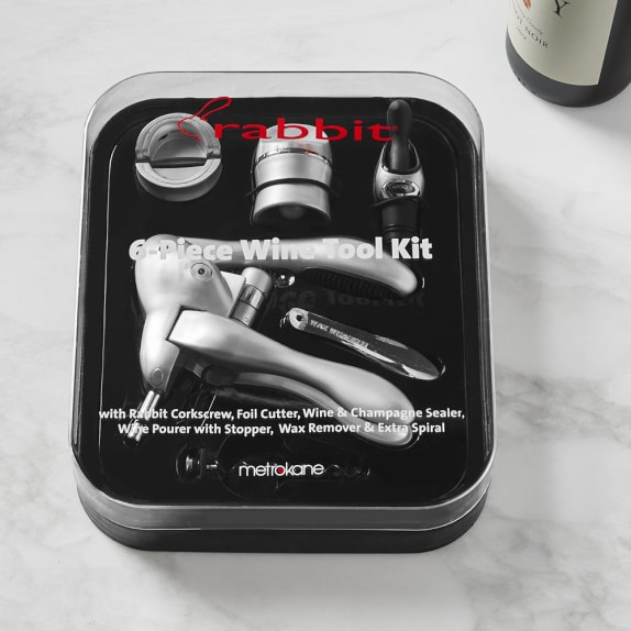 Rabbit 6-Piece Wine Tools Set | Williams Sonoma