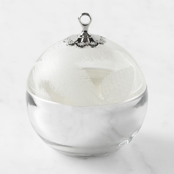 Williams Sonoma Winter Forest Ornament Candle | Williams Sonoma
