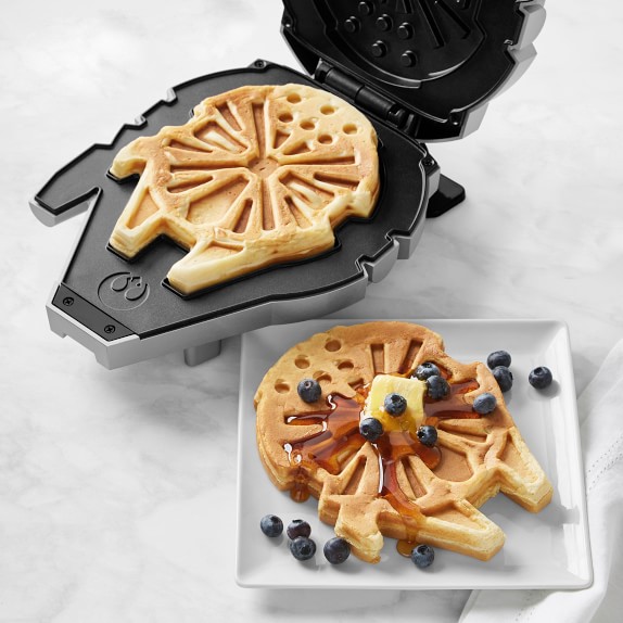 Star Wars Millennium Falcon Waffle Maker Iron | Williams Sonoma