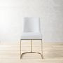 Bradley Upholstered Curved Back Side Chair | Williams Sonoma