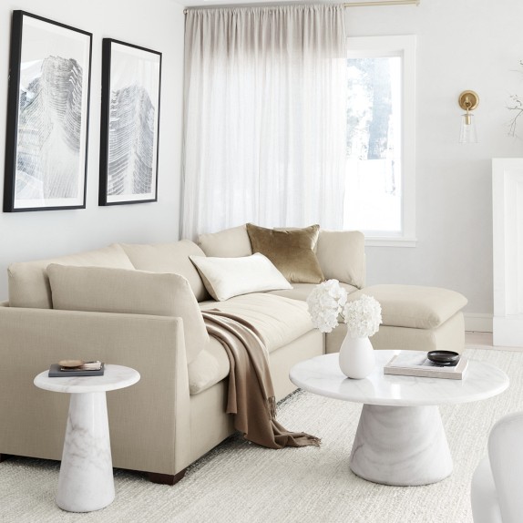 Laguna 2-Piece L-Shape Sectional Sofa with Chaise | Williams Sonoma